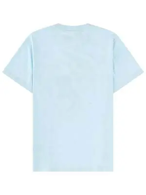 GANNI Printed Cotton T-shirt - White
