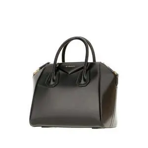 Givenchy Calf Leather Top Handle Bag - Black