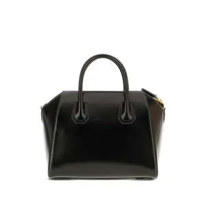 Givenchy Calf Leather Top Handle Bag - Black