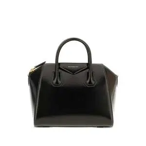 Givenchy Calf Leather Top Handle Bag - Black
