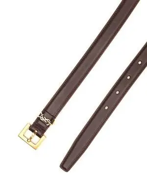 Saint Laurent Cassandre Thin Belt