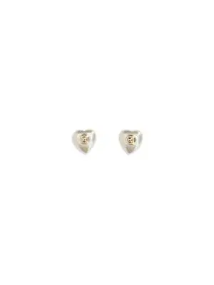 Valentino Garavani Vlogo Signature Heart Drop Earrings - Multicolor