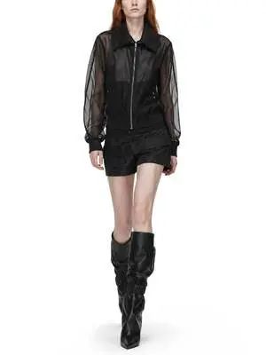 Rick Owens Dracucollar Flight Jacket