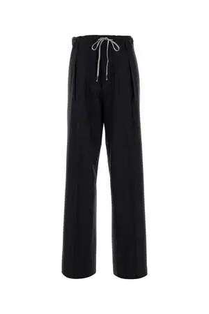 MAISON MARGIELA Embroidered Wool Palazzo Pants