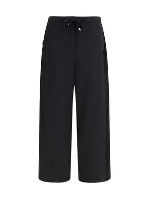 Max Mara Margenta Virgin Wool Trousers - Black