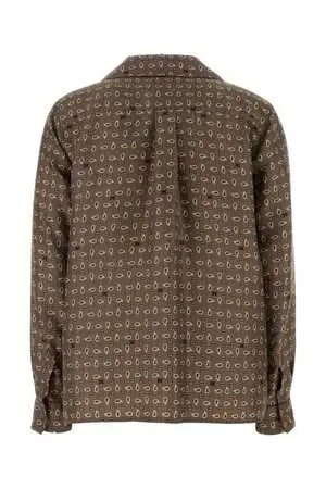 Max Mara Printed Silk Shirt