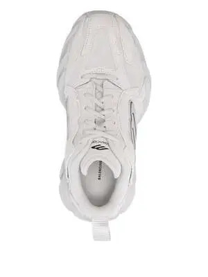 Balenciaga Monday Lace Up Sneakers - Multicolor