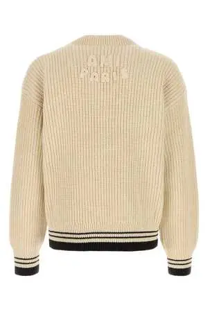 Ami Wool Blend V-neck Sweater