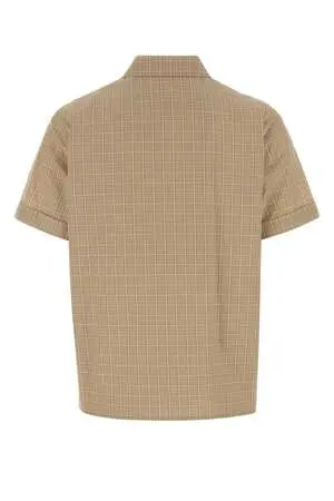 Miu Miu Embroidered Poplin Shirt