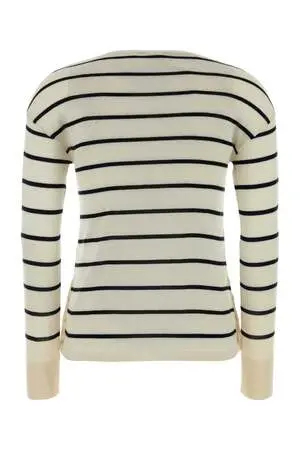 Max Mara Embroidered Cashmere Blend Tabella Sweater