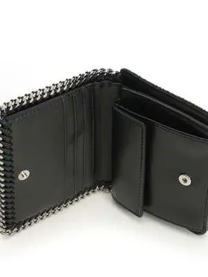 Stella McCartney Falabella Bi-fold Wallet - Black