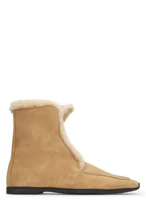 TOTEME TOTEME Shearling-Edge Winter Boots Multicolor