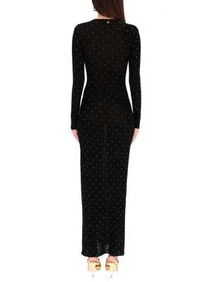Rabanne Second-skin Effect Long Dress - Black