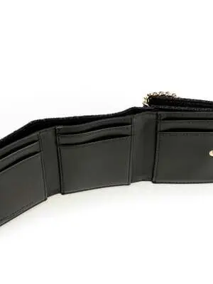 Stella McCartney Falabella Trifold Wallet - Black