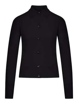Max Mara Wool Cardigan - Black