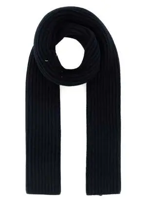 MAISON MARGIELA Midnight Wool Scarf - Blue