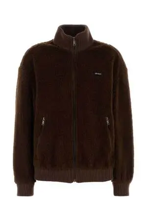 Prada Pile Bomber Jacket - Brown