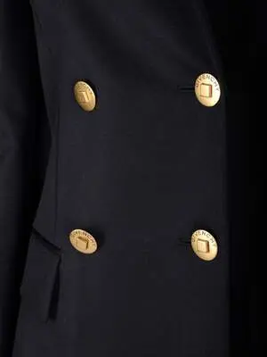Givenchy Double-breasted Blazer With Gold Buttons - Blue