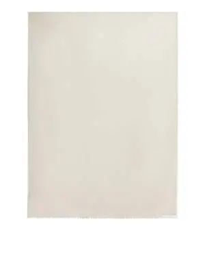 Max Mara Vetusta Wool And Silk Scarf With Jacquard Logo - Multicolor
