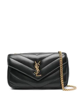 Saint Laurent Loulou Small Leather Shoulder Bag - Multicolor