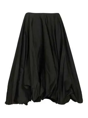 Balenciaga Technical Taffeta Ballon Skirt - Black