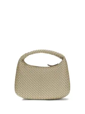 Bottega Veneta Padded Intrecciato Leather Shoulder Bag - Cream