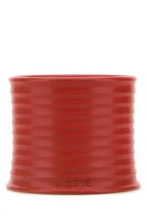 Loewe Medium Tomato Leaves Scented Candle - Red