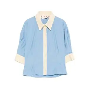Marni Pointed Collar Shirts For Women