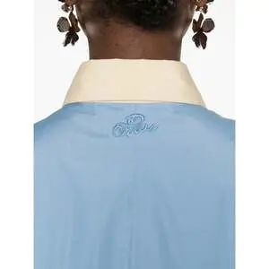 Marni Three-quarter Sleeve Cotton Shirt