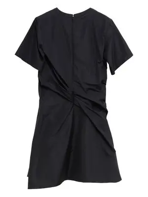 Loewe Silk Blend Twisted Mini Dress - Multicolor