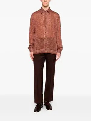 Valentino Garavani Chamber` Long Sleeve Shirt