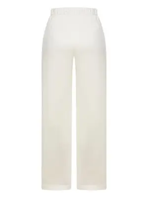 Max Mara Wide Jersey Trousers - Multicolor