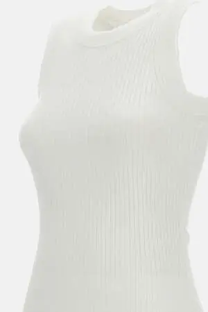 Sportmax Ribbed Crewneck Tank Top - Multicolor