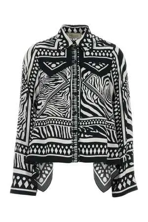 Blumarine Printed Viscose Shirt - Multicolor