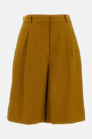 Max Mara Linen Bermuda Shorts