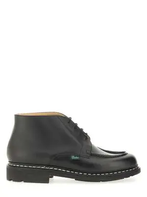 Paraboot Leather Ankle Boots - Black