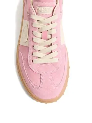 Valentino Garavani Upvillage Paneled Leather Sneakers - Multicolor