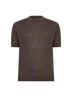 Tagliatore Crewneck T-shirts For Men