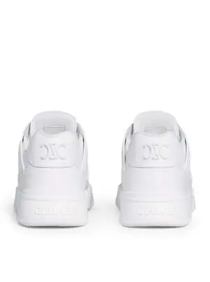 Celine Ct-09 Low Trainer Sneakers In Calfskin And Mesh