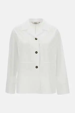 Max Mara Panel-structured Cotton Shirt Jacket