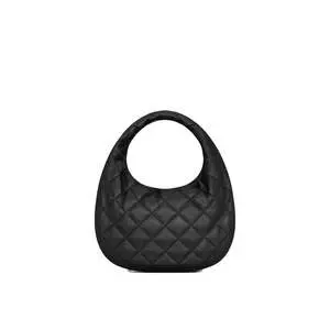 Saint Laurent Icarino Quilted Handbag - Black