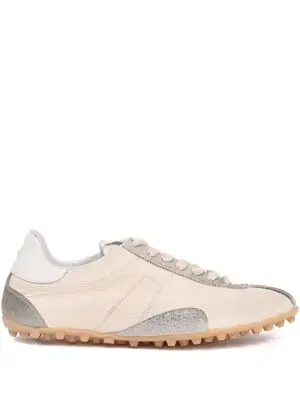 MAISON MARGIELA Suede Detailing Lace-up Sneakers - Multicolor