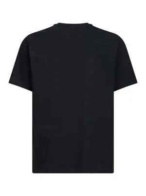 Givenchy Black Cotton Paris Embroidered T-shirt - Multicolor