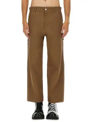 Moschino Cotton Tricot Pants - Brown