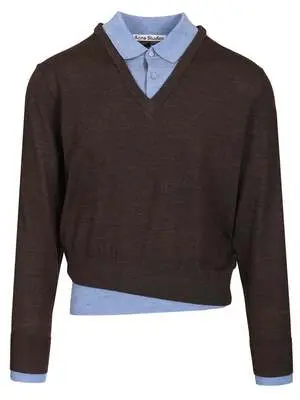 Acne Studios Layered Wool Sweater
