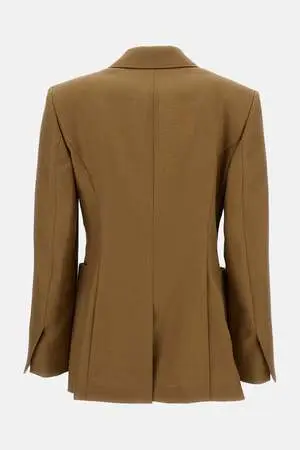 Max Mara Single-breasted Notched Lapel Jacket