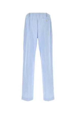 Dries Van Noten Embroidered Poplin Penny Pyjama Pant