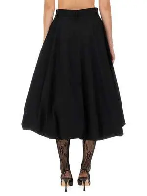Moschino Cotton Poplin Skirt