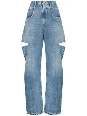 Maison Margiela Belted Jeans For Women