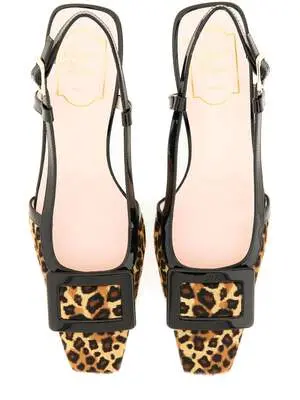 ROGER VIVIER Belle Vivier Slingback Pumps - Multicolor